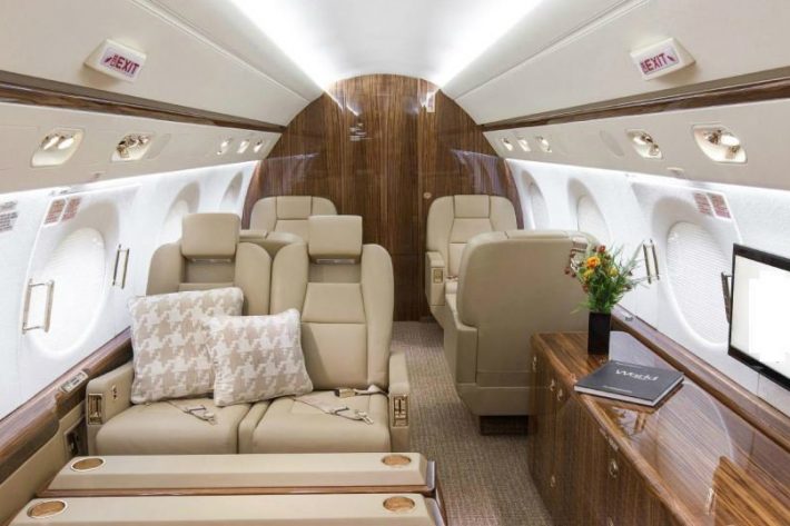 How can businesses save money with private jet charter for executives?