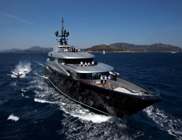 Simon Cowell Yacht Inside