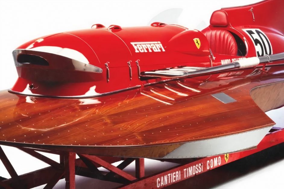Exclusive: Ferrari racing boat co-created by Enzo is relisted for $12 ...