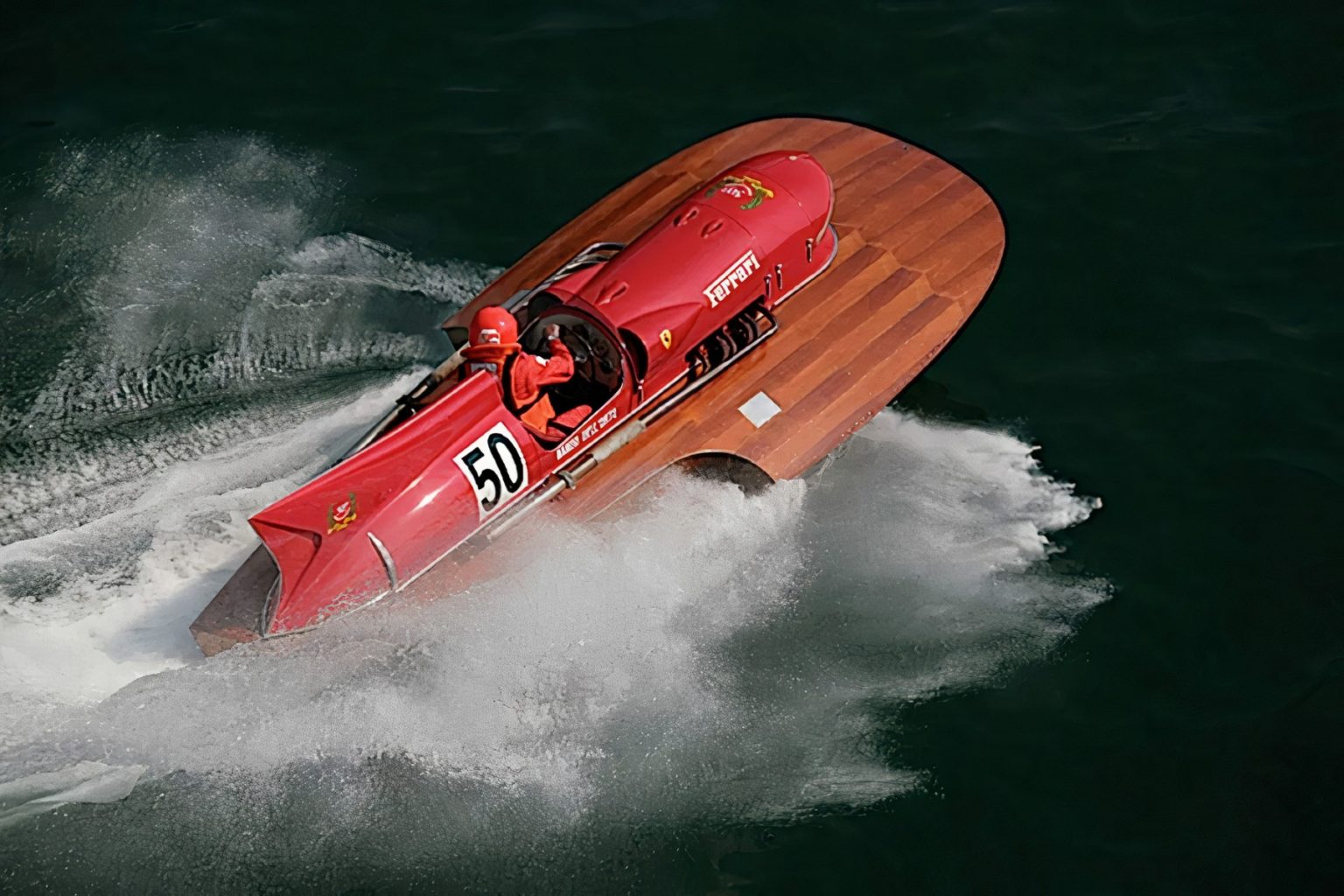 Exclusive: Ferrari racing boat co-created by Enzo is relisted for $12 ...
