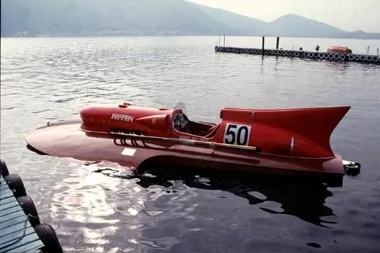 Exclusive: Ferrari racing boat co-created by Enzo is relisted for $12 ...