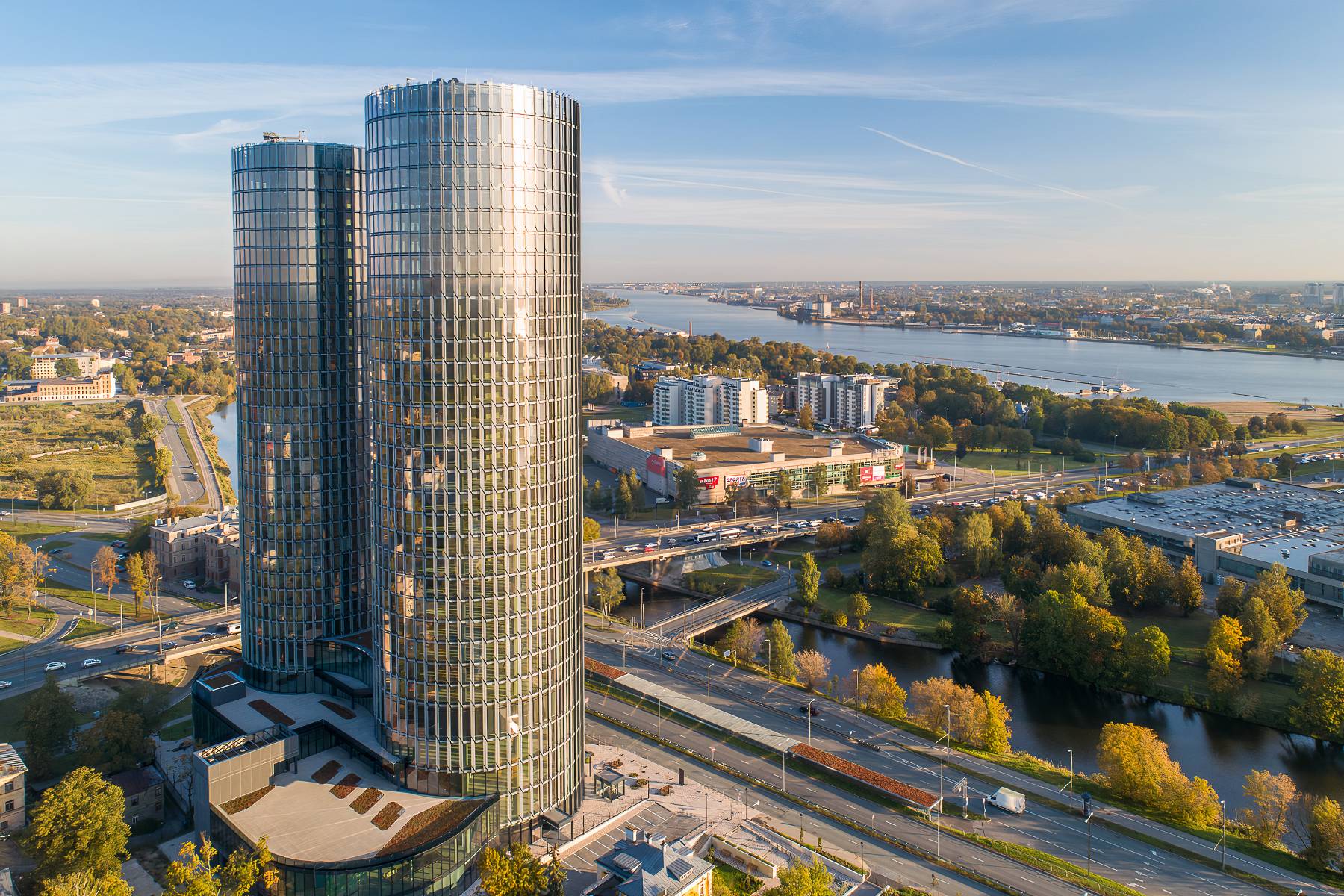 Zunda Towers, Riga: 8 Exclusive apartments up for sale in the tallest ...