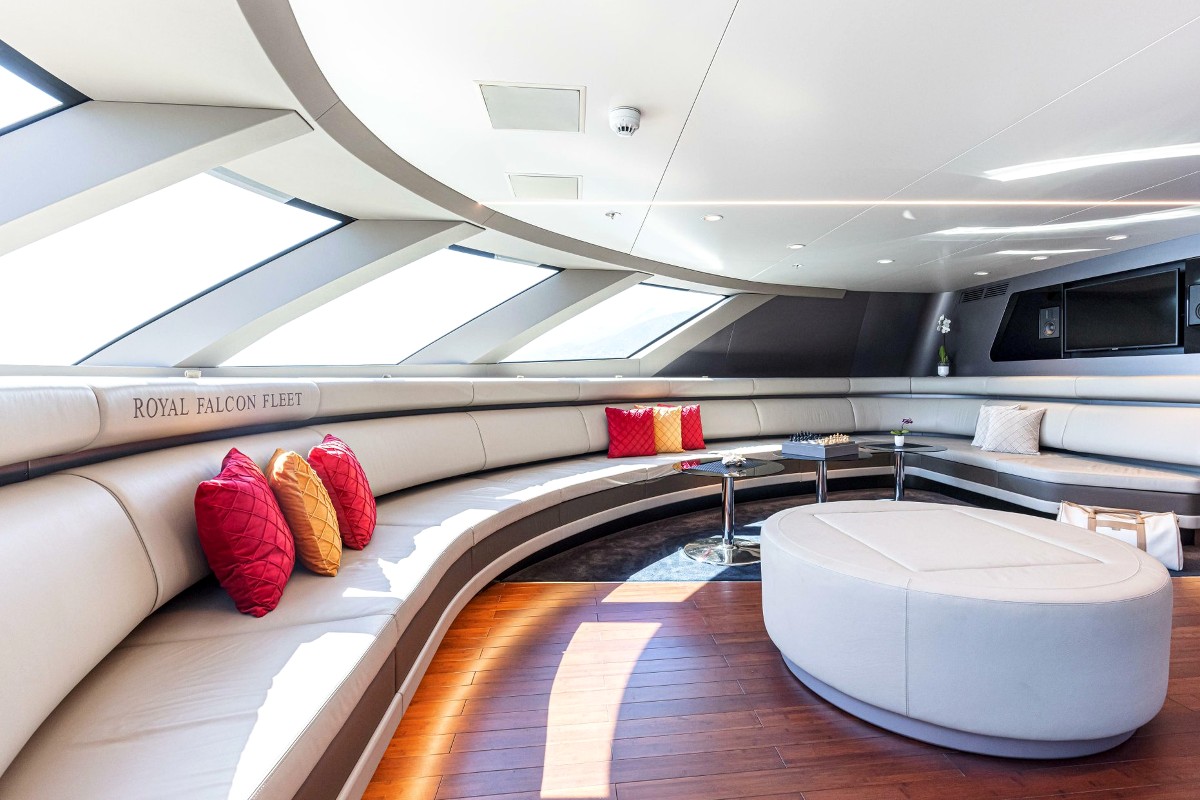 Meet Royal Falcon One, the world's first megayacht fully designed by ...