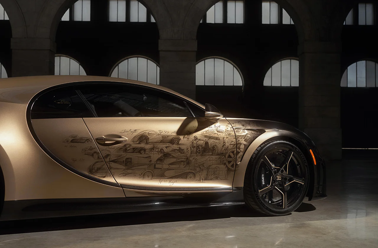 Chiron "Golden Era": Bugatti's Rolling Works of Art Sets a New Standard ...