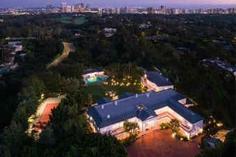 Iconic Holmby Hills Estate Owned by Hollywood Fashion Designer Max ...