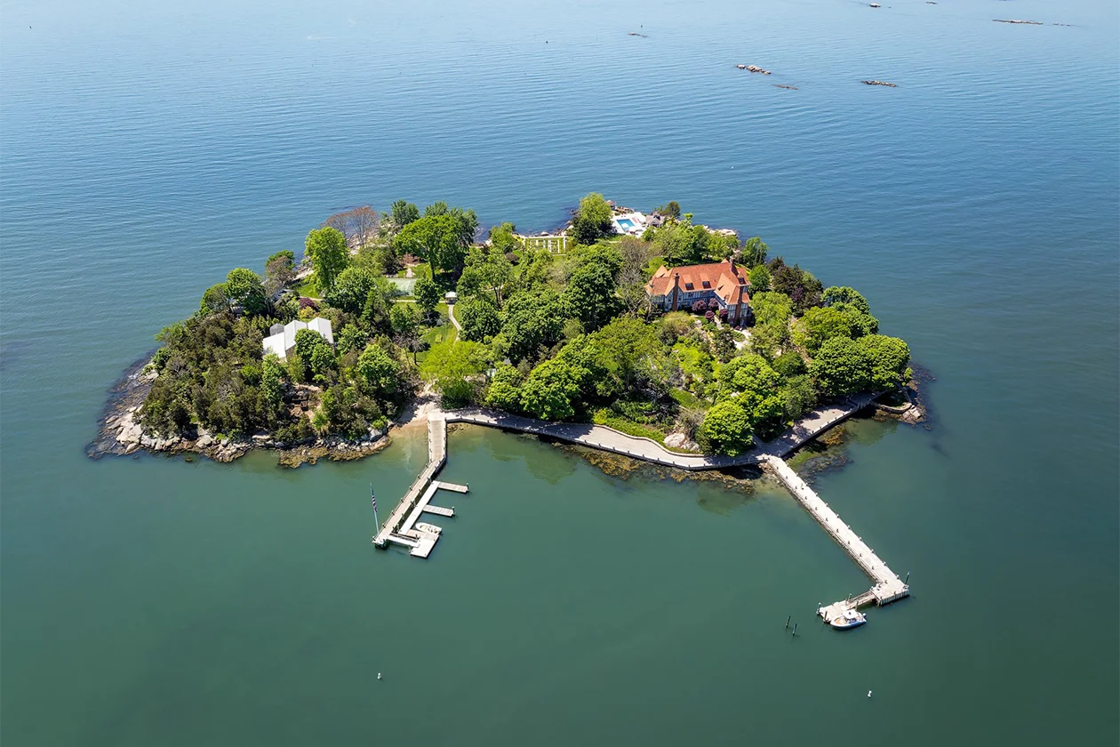One-of-a-kind Private Island Off the Coast of Connecticut Hits the ...