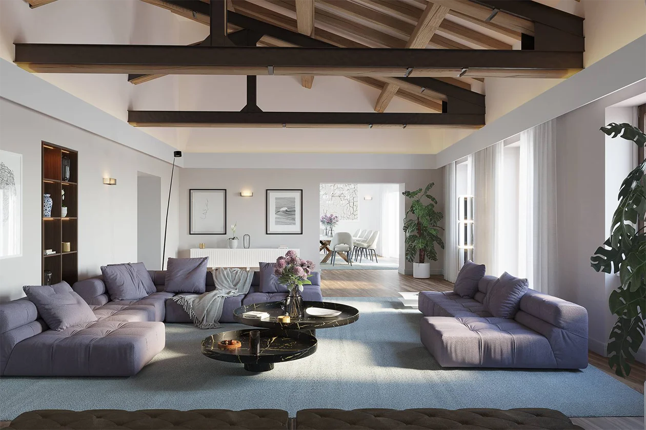 Palazzo Raggi: Turnkey Penthouse with Aristocratic Flair and Panoramic ...